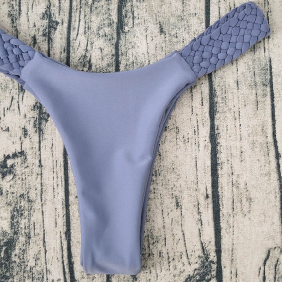 Swim | Gray Knitted Bikini Set Sw23 | Poshmark